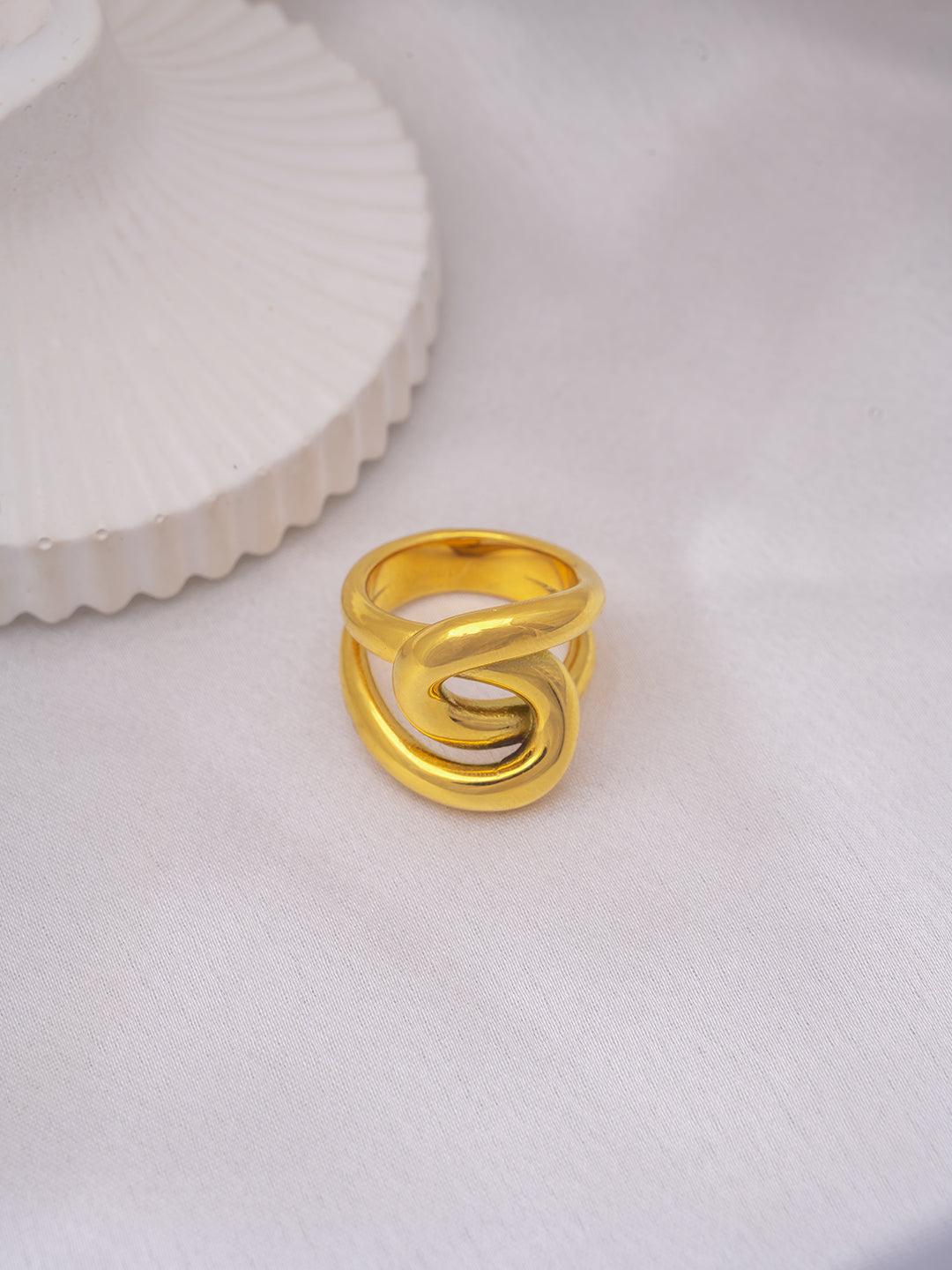 Bold Knot Chunky Ring | Perfectly Average Jewellery